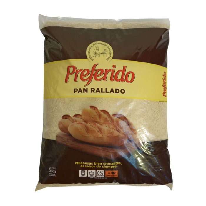 MayoristaNet ONline Pan Rallado Preferido Bolsa x 5 Kg